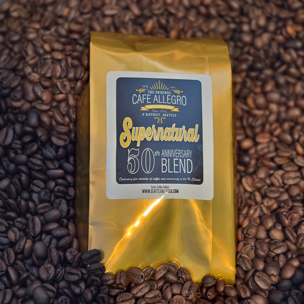 "Supernatural" 50th Anniversary Blend – Cafe Allegro